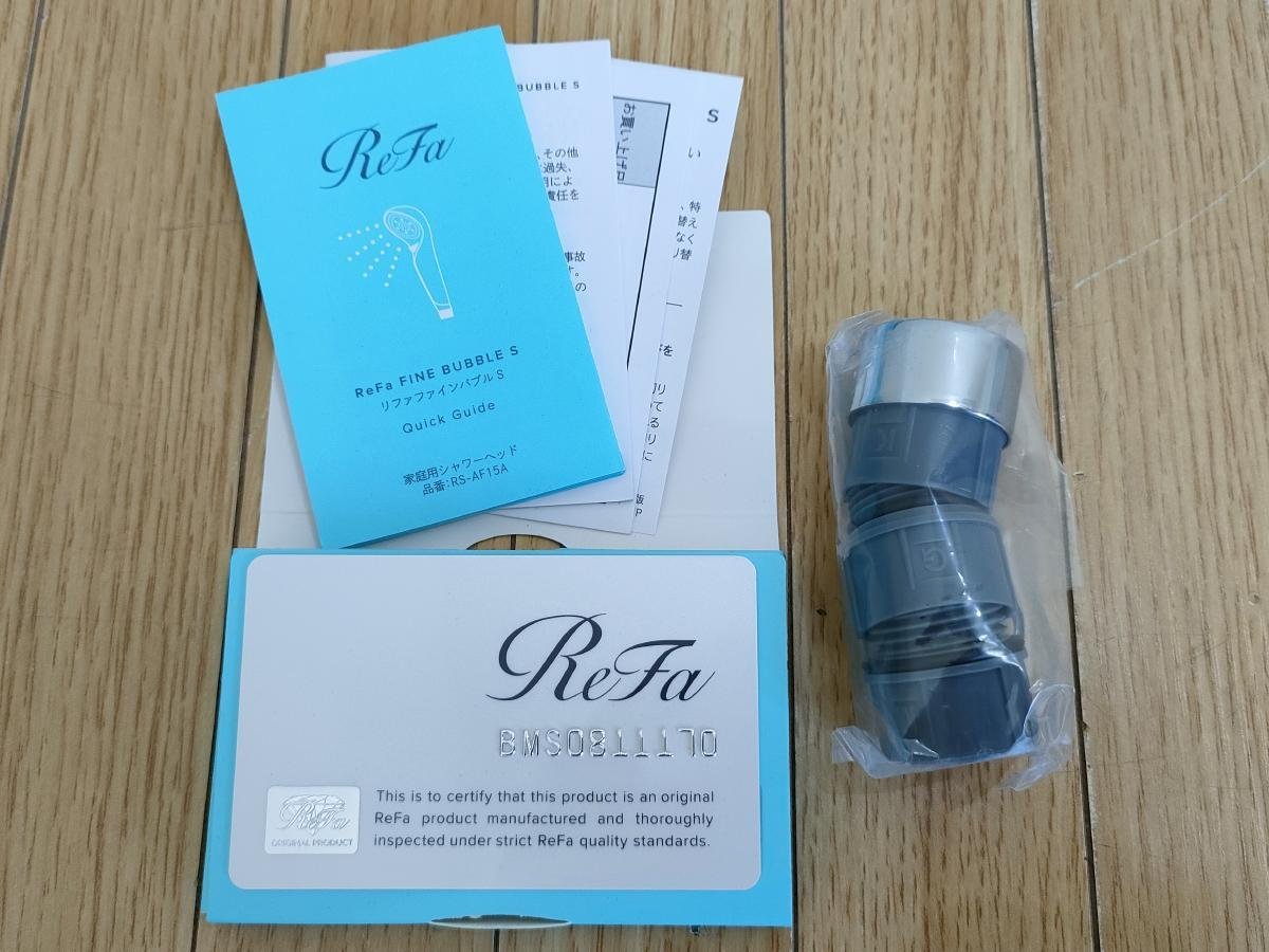 MTG ReFa リファファインバブルS RS-AF15A シャワーヘッド(シャワーヘッド)｜売買されたオークション情報、yahooの商品情報をアーカイブ公開 - オークファン（aucfan.com）