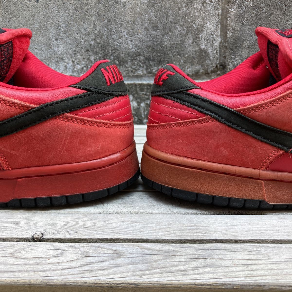 03年 NIKE DUNK LOW PRO SB RED DEVIL レッドデビル ダンク 304292-601 箱 付属品無し 2003 ...