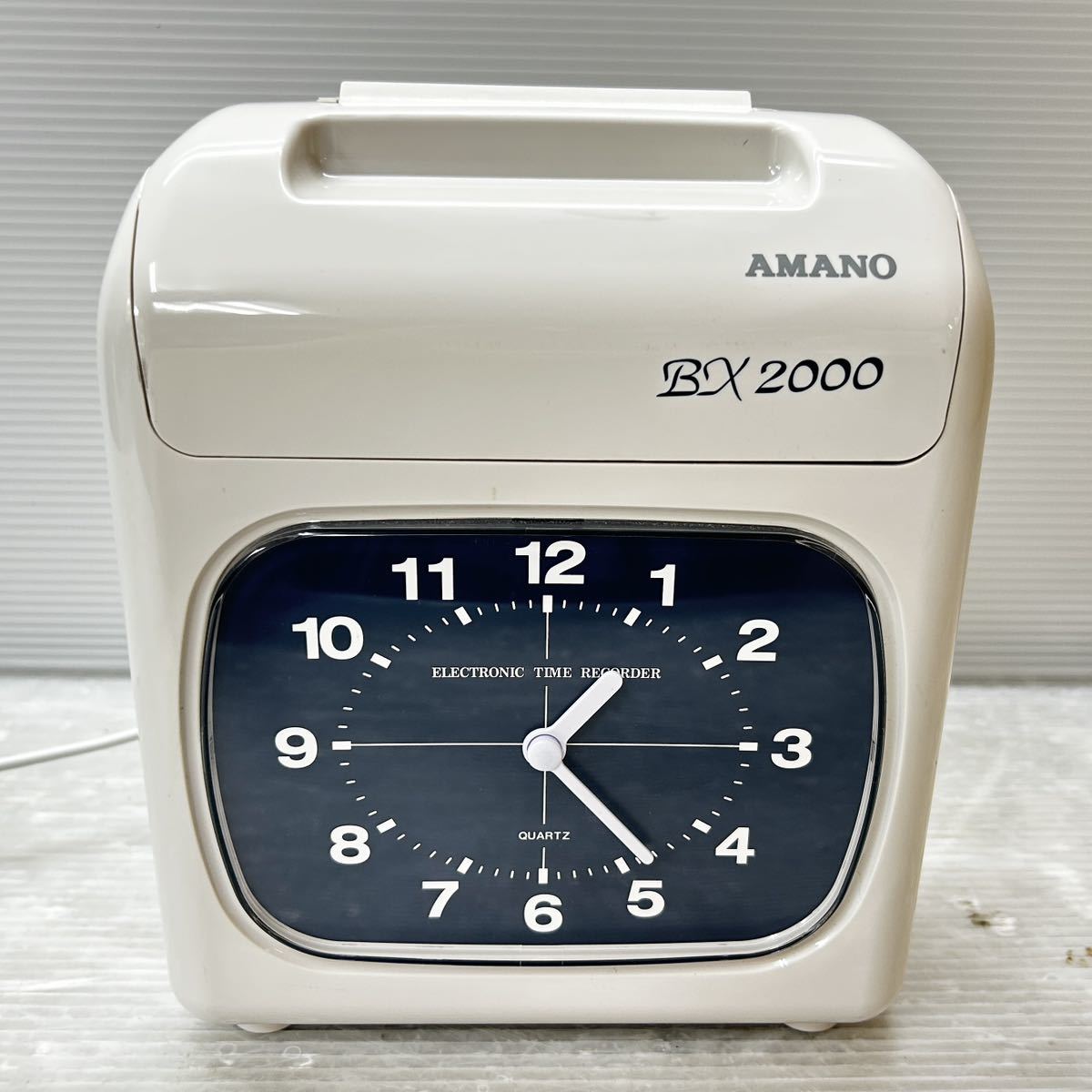 AMANO/アマノ タイムレコーダー BX2000 通電OK ジャンク品(タイムカード、レコーダー)｜売買されたオークション情報、yahooの ...