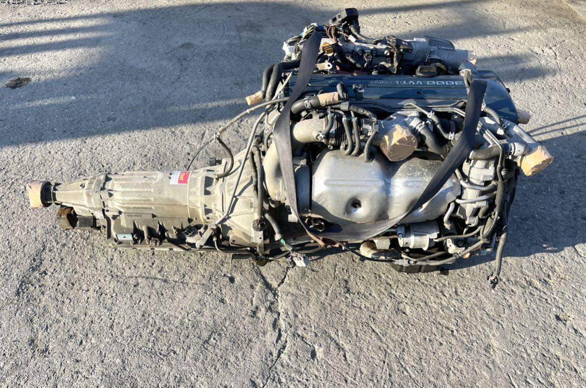 JZS161 アリスト ターボ 2JZ-GTE エンジン ATミッション 3000 VVT-i タービン/ハーネス スープラ JZA80 ...