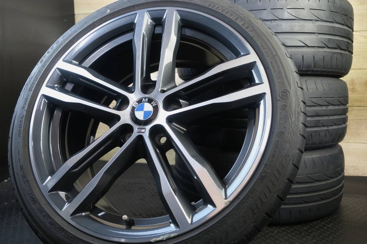 大 BMW F30 3シリーズ Mスポーツ ダブルスポーク 704M 19×8J +36 8.5J +47 PCD120/5 225 ...