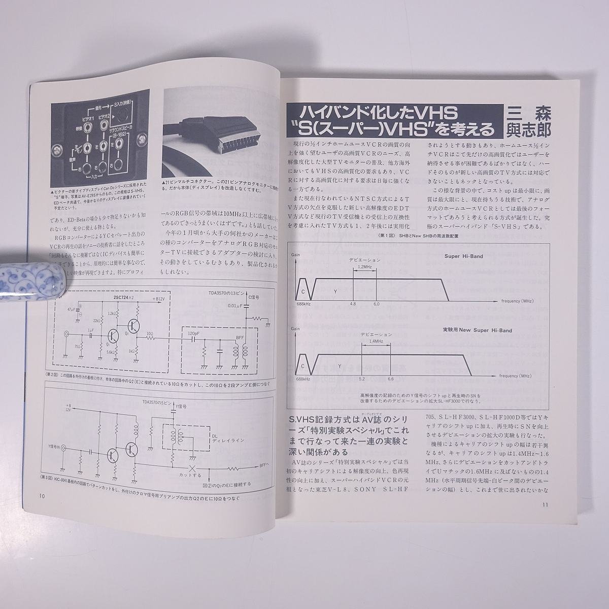 Super Hi-Band Ⅱ スーパーハイバンドⅡ 50万ビデオマニア衝撃の必読版 月刊AudioVideo別冊 電波新聞社 1987 大型 ...