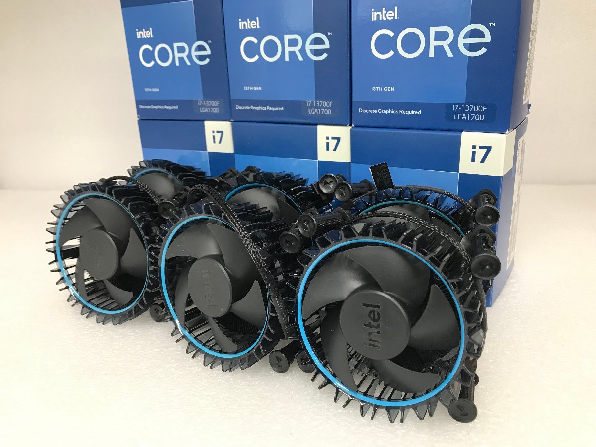 パソコン 6個セット CPUクーラー Intel Core i7-13700F向け純正CPUクーラー Laminar RM1 Cooler M23901-001 6901-x6(CPUクーラー ...