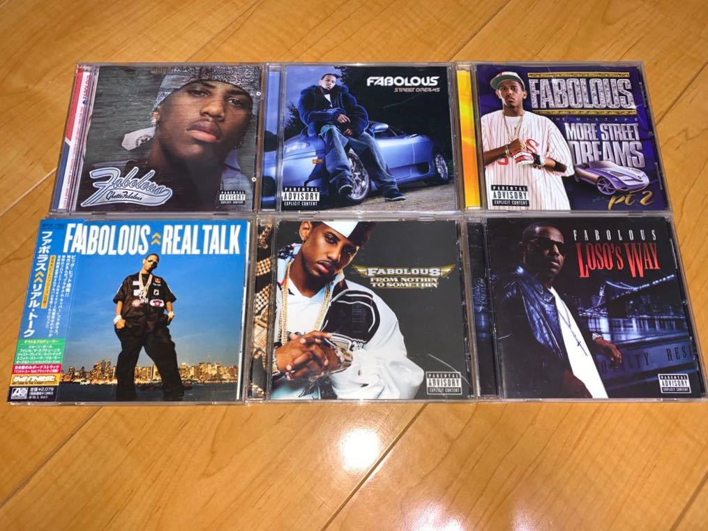 CD ファボラス / Fabolous アルバム6枚 / Ghetto Fabolous / Street Dreams / Real ...