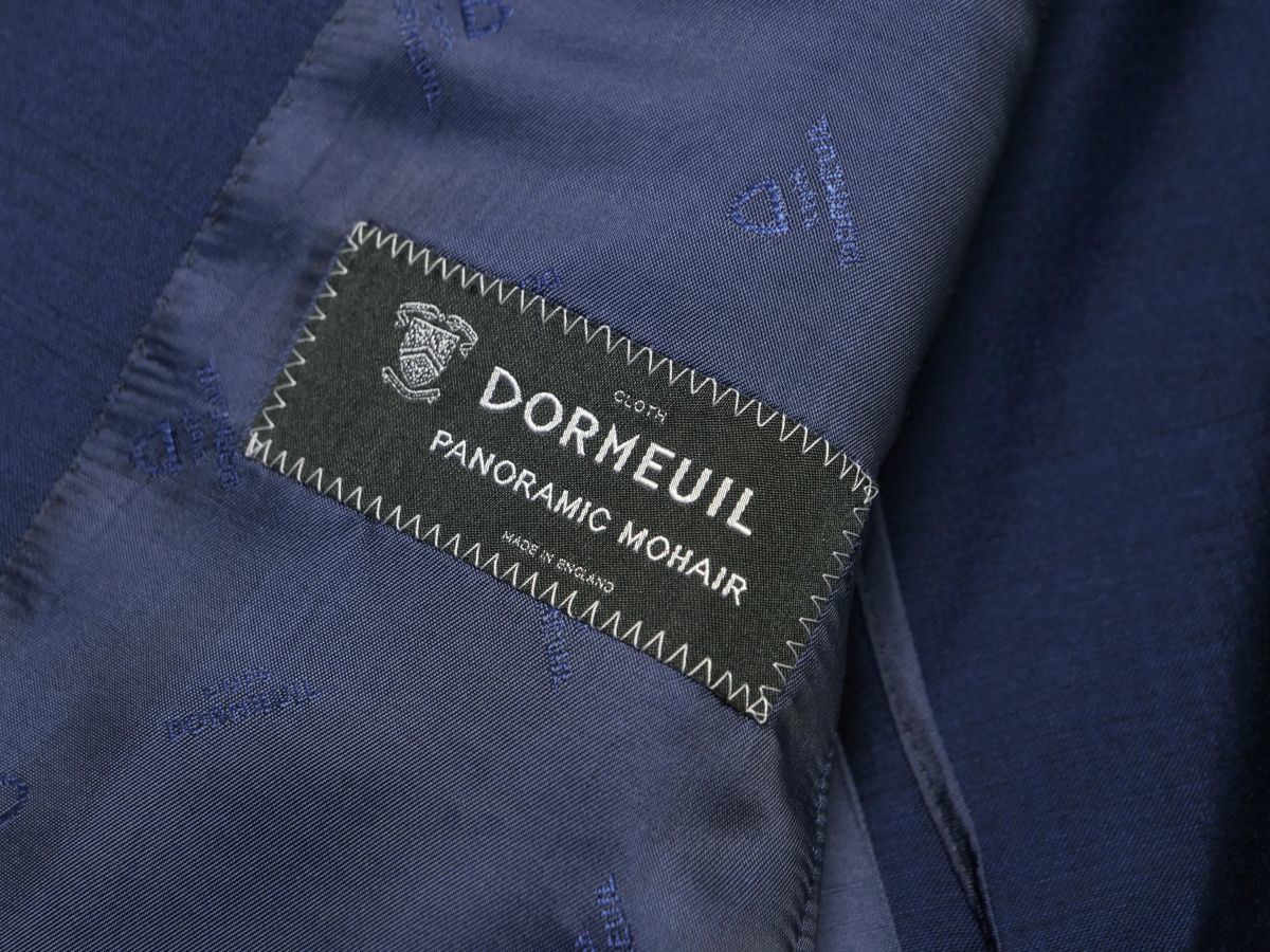 MF5516 DORMEUIL ドーメル PANORAMIC MOHAIR パノラミックモヘア 48R 3ピース スリーピーススーツ セットアップ ジャケット ベスト パンツ(Mサイズ)｜売買 ...