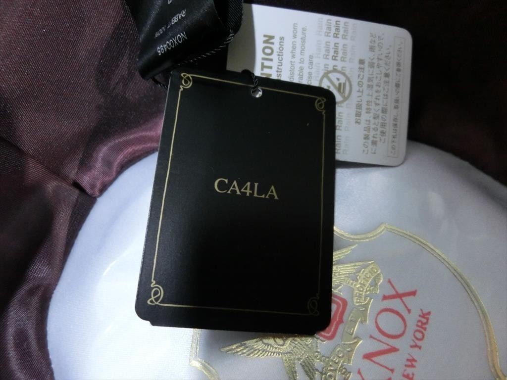 Y0-17 100サイズ タグ付き/CA4LA カシラ/ノックス社/ティアドロップハット/PK-5-AN465/ダークグレー/60(男性用)｜売買されたオークション情報、yahooの商品情報を ...