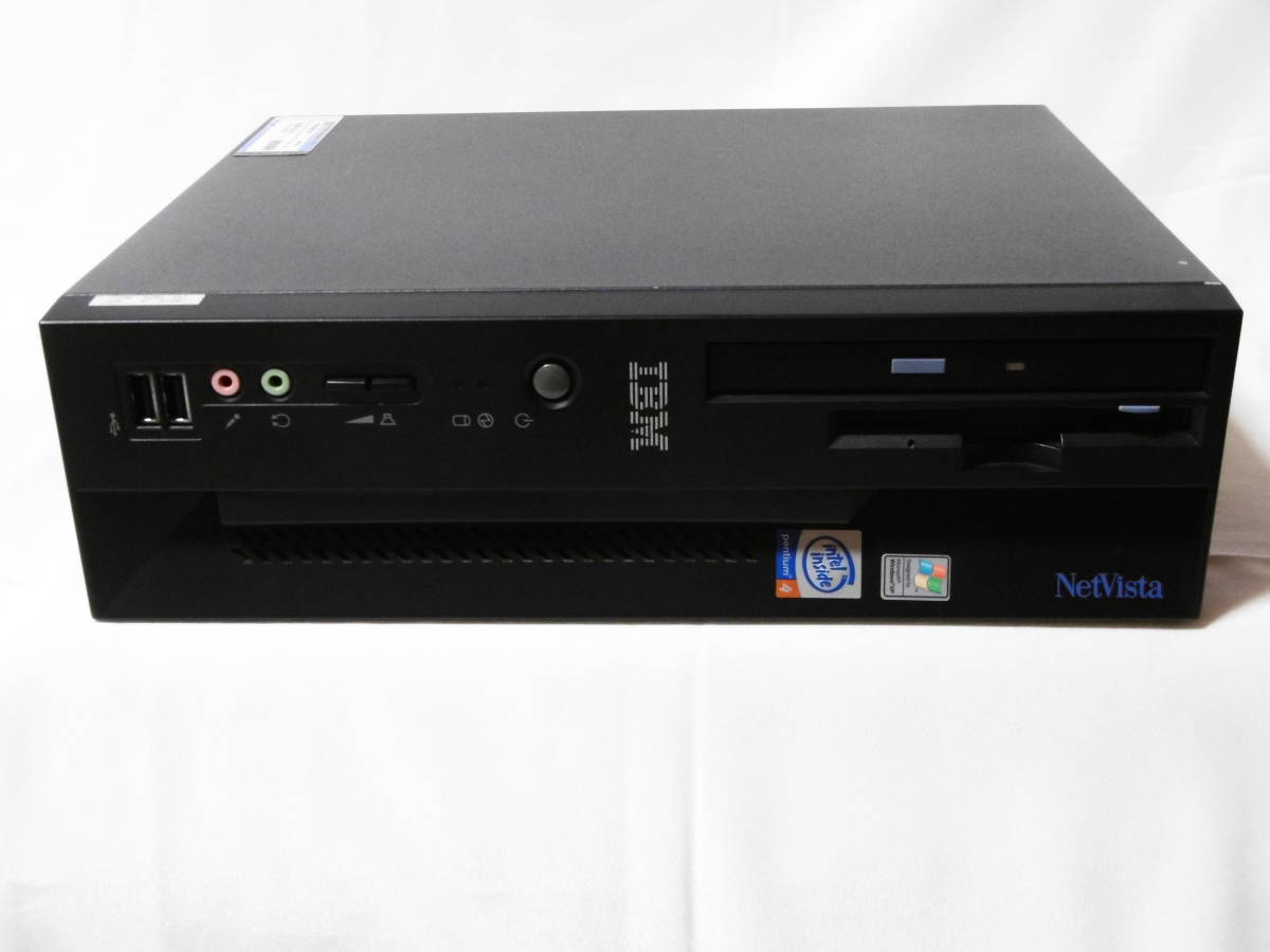 OS Windows 98 SE コンパクトビジネスPC IBM Netvista M42 Slim 6290-34J Pentium4 2 ...