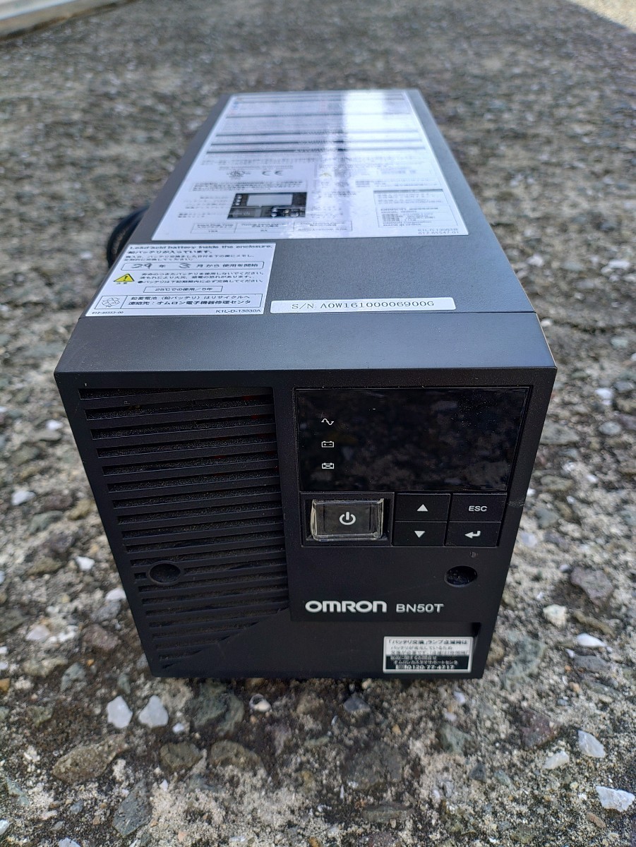 オムロン UPS BN50T バッテリー パソコン PC 予備 充電 PC周辺 電源 omron OMRON(UPS、無停電電源装置)｜売買されたオークション情報、yahooの商品情報を ...
