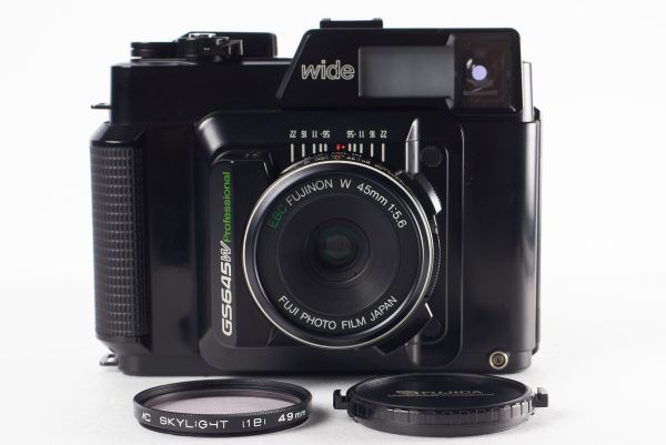 FUJIFILM 富士フイルム FUJICA GS645W Professional 中判フィルムカメラ 完動品 返品対応(富士フイルム、富士 ...