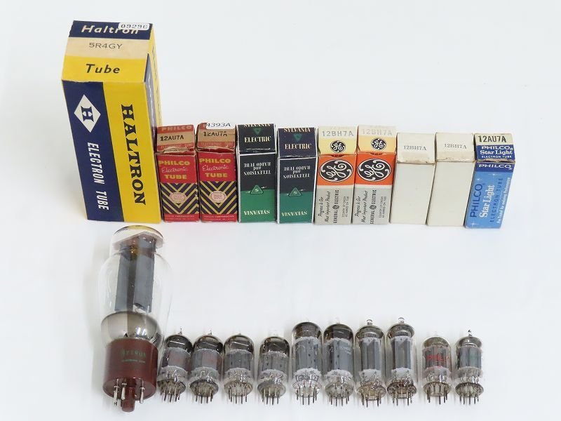 General Electric SYLVANIA 12BH7A/PHILCO 12AU7A 他 真空管 11本 ゼネラルエレクトリック ...