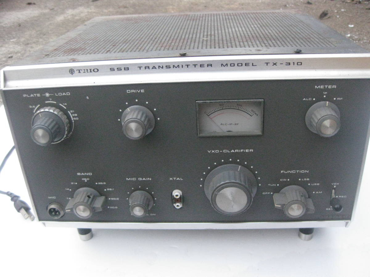 1円 TRIO トリオ MODEL TX-310 SSBトランスミッター(トランシーバー)｜売買されたオークション情報、yahooの商品情報を ...