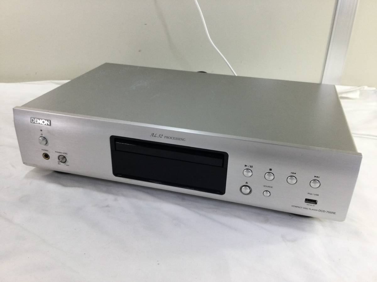 106 DENON デノン DCD-755RE CDプレイヤー 16年製 ジャンク(DENON)｜売買されたオークション情報、yahooの商品情報をアーカイブ公開 - オークファン ...