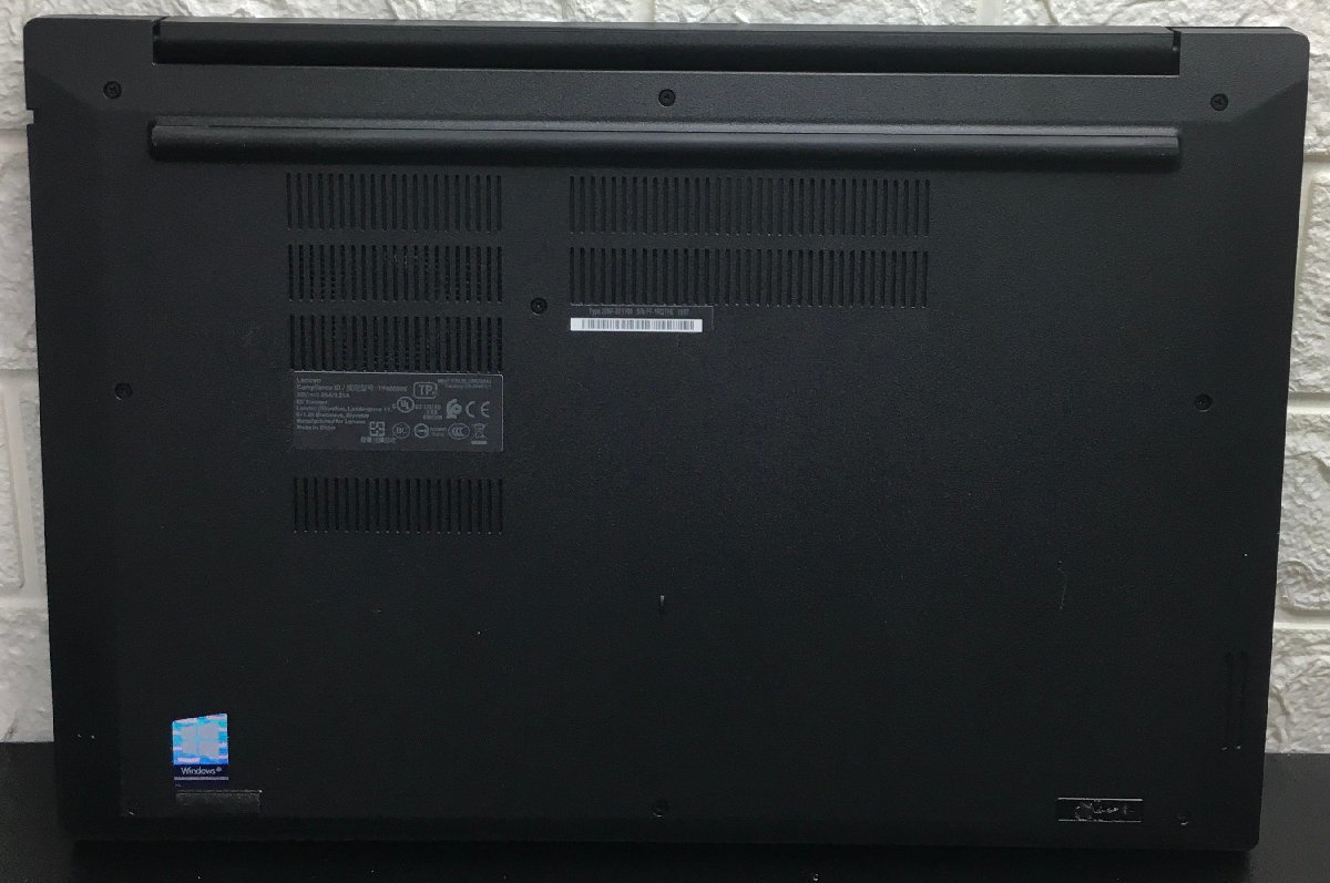 1円 ジャンク LENOVO ThinkPad E595 / Ryzen 5 3500U 2.10GHz / メモリ 8GB / NVMe SSD 128GB / 15.6型 / OS有り ...