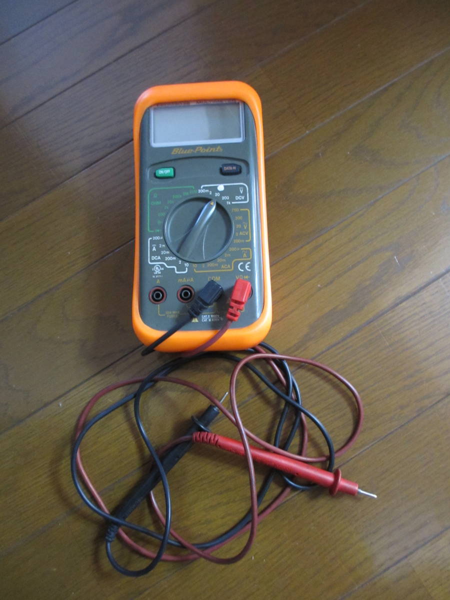 Snap-on BLUE-POINT EEDM503B デジタルマルチメーター(電気計測器)｜売買されたオークション情報、yahooの商品情報 ...