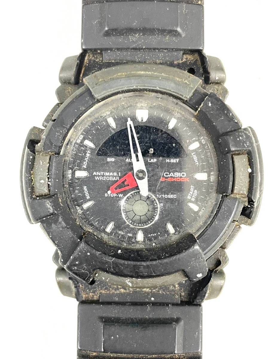 D6585 0.5 CASIO カシオ G-SHOCK Gショック ANTIMAG.I AW-510 アナデジ クオーツ メンズ 腕時計(G ...