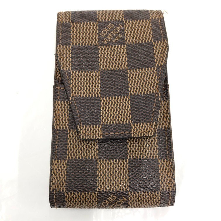 Louis Vuitton ルイヴィトン ダミエ エテュイシガレット タバコケース N63024/CT1014 BLAK6028(その他)｜売買されたオークション情報、yahooの商品情報を ...