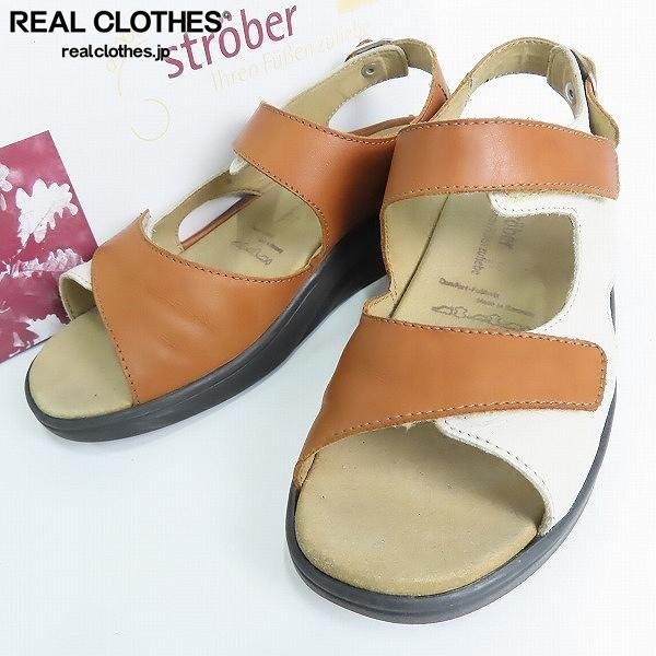 Strober/ストロバー サンダル 77006H-J1+10 /3 1/2 /060(23.0cm)｜売買されたオークション情報、yahooの商品情報をアーカイブ公開 - オークファン ...