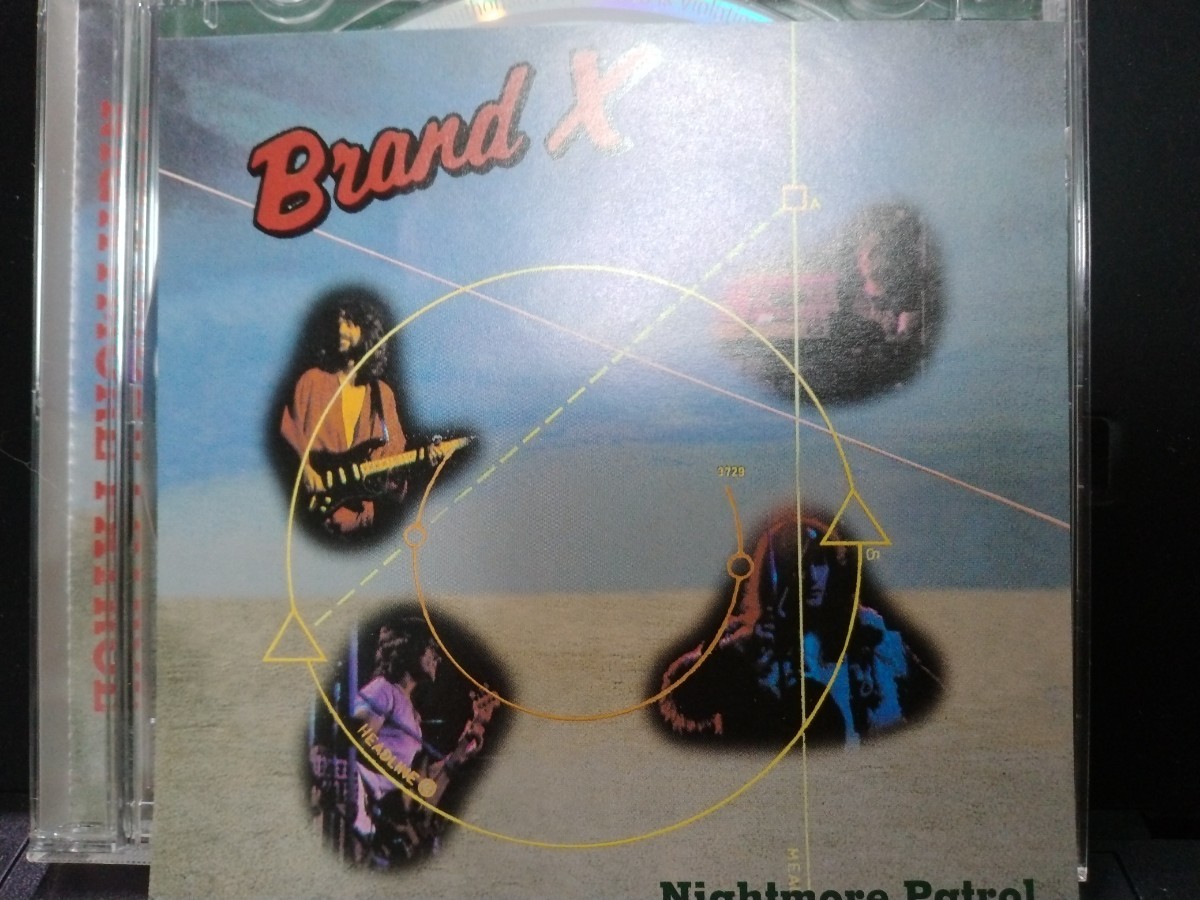 CD BRAND X/NIGHTMORE PATROL ライブ音源 ブランドX Percy Jones John Goodsall Robin ...