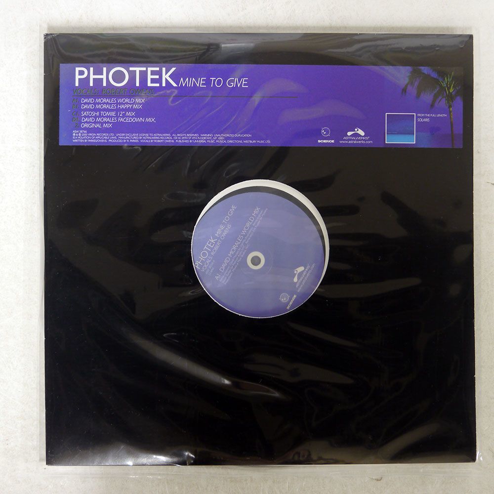 Photekの値段と価格推移は？｜72件の売買データからPhotekの価値がわかる。販売や買取価格の参考にも。