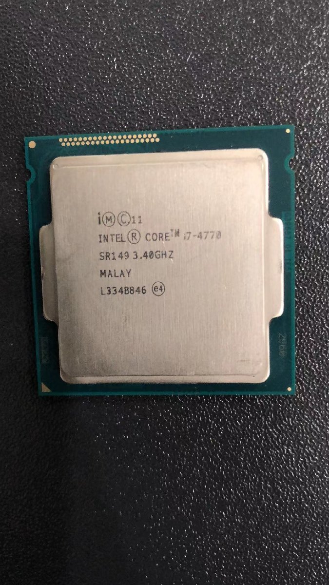 CPU インテル Intel Core I7-4770 プロセッサー 動作未確認 ジャンク品 -9526(Core i7)｜売買されたオークション情報、yahooの商品情報をアーカイブ公開 ...