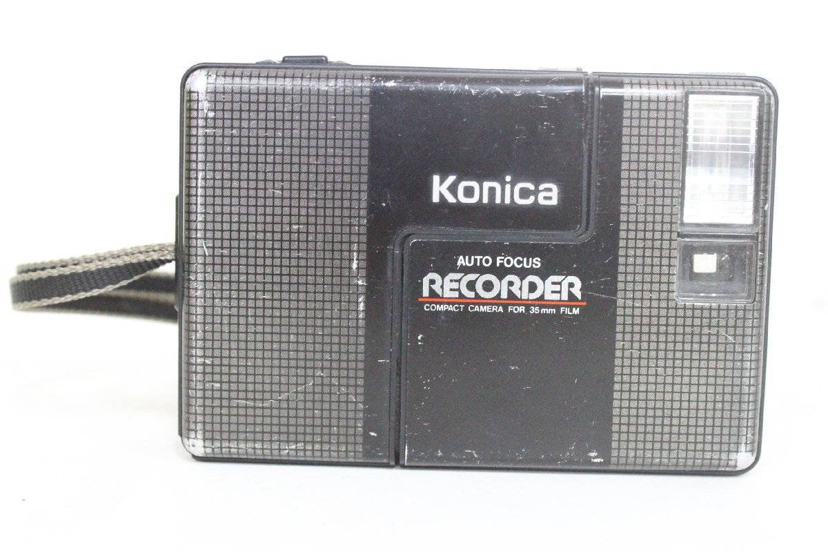 コニカ Konica AUTO-FOCUS RECORDER 35mm コンパクトカメラ(コンパクトカメラ)｜売買されたオークション情報 ...