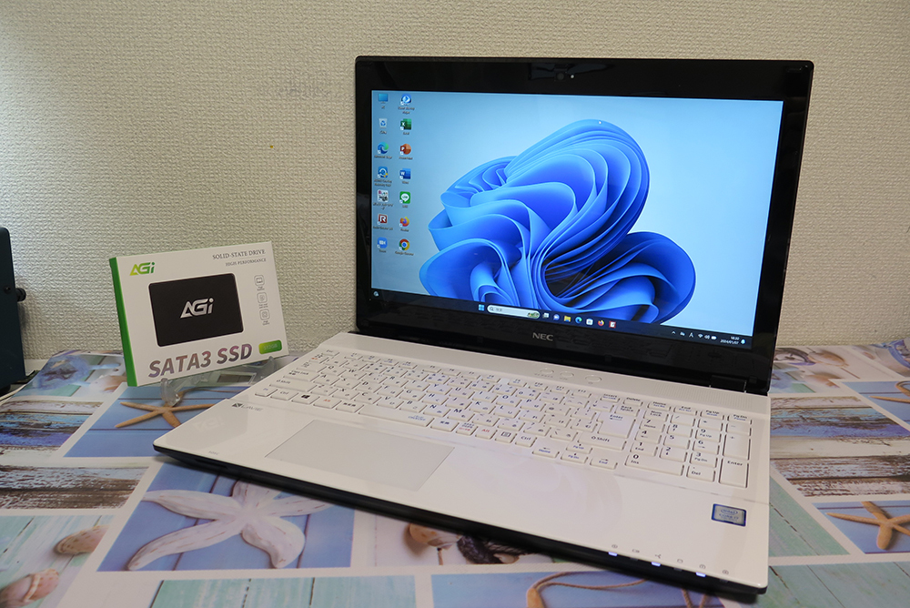 フルHD NEC NS710/F 高速Core i7第7世代 メモリ16GB+爆速 SSD512GB 最新Win11+最新 ...