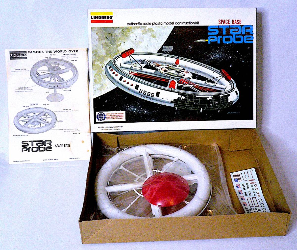 LINDBERG リンドバーグ 1/200 STAR PROBE スペースベース プラモデル 未組立 稀少(その他)｜売買されたオークション ...