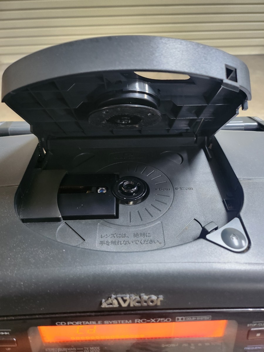 Victor CDラジカセ RC-X750 G-HORN EX2(ラジカセ)｜売買されたオークション情報、yahooの商品情報をアーカイブ公開 - オークファン（aucfan.com）