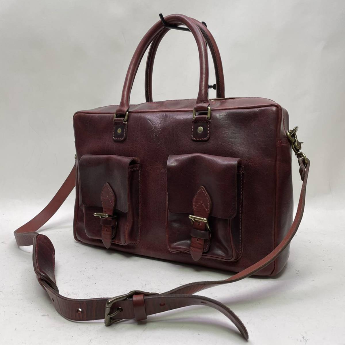 Sandast サンダスト ビジネスバッグ ショルダーバッグ 2WAY レザー(ブリーフケース、書類かばん)｜売買されたオークション情報 ...