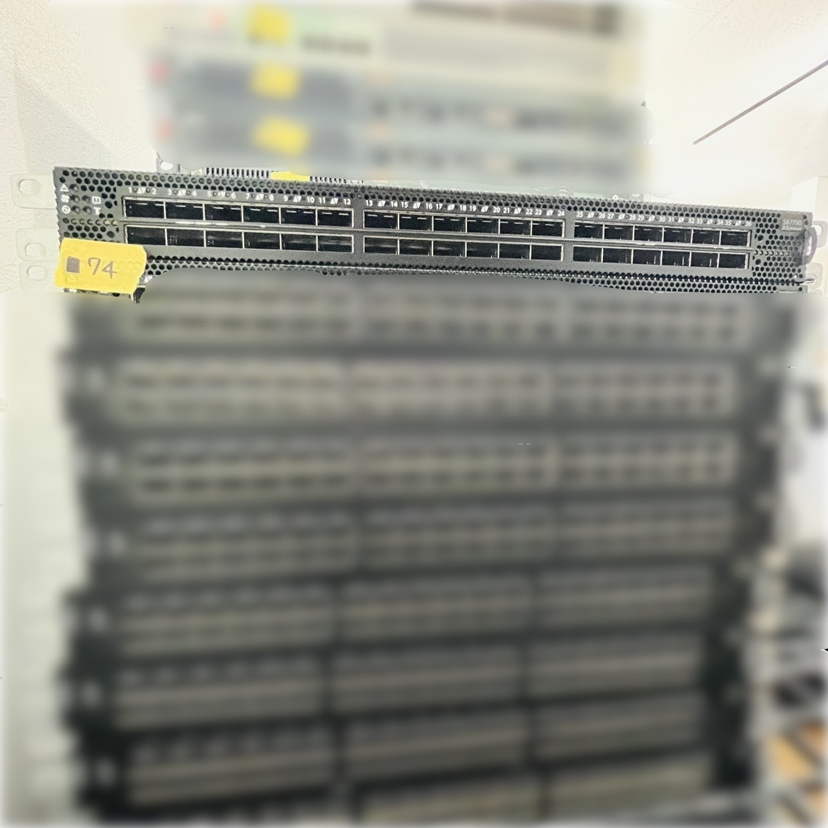 74 通電OK Mellanox SB7790 インフィニバンドスイッチ 100Gb/s EDR InfiniBand 36ポート Switch メラノックス 外部マネジメント NVIDIA ...