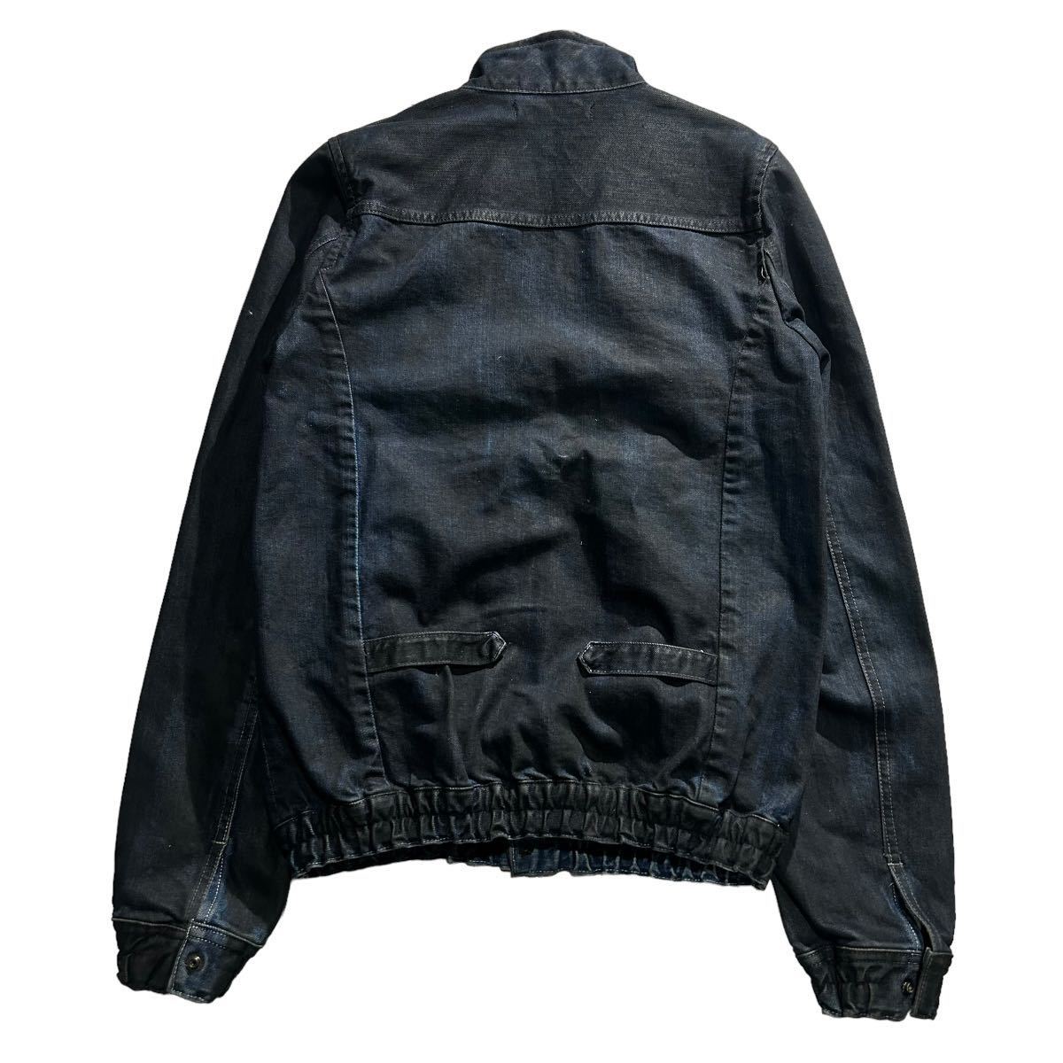 00s DIET BUTCHER SLIM SKIN coating pocket denim jacket archive japan ...