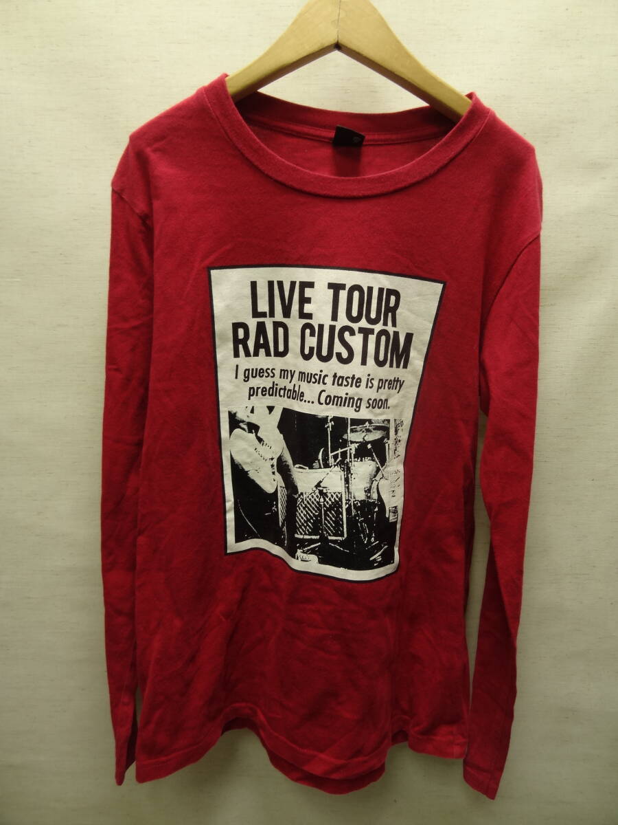 全国 ラッドカスタム RAD CUSTOM bebe べべ キッズ&レディース ロックプリント ワイン色 長袖Tシャツ 160(150（145～154cm）)｜売買されたオークション情報 ...