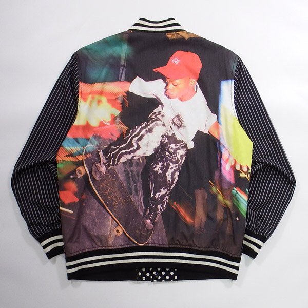 Supreme x CDG REVERSIBLE VARSITY BASEBALL JACKET L シュプリーム コムデギャルソンシャツ ...