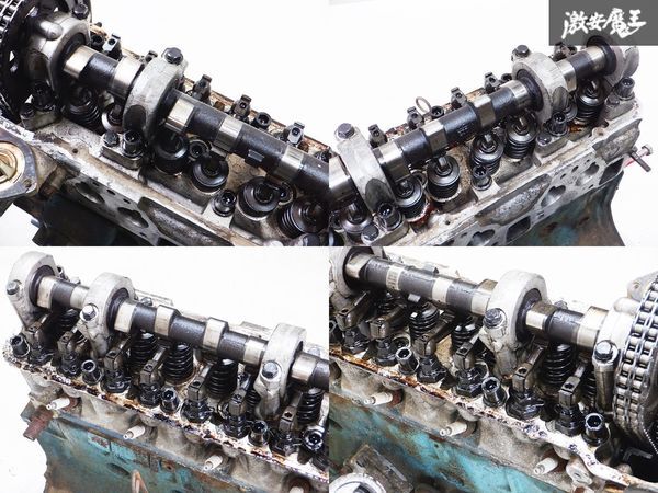 保証付 純正 L型 L28 N42 エンジン本体 N42ヘッド N42ブロック 亀有エンジンワークス:ピストン/ハイカム ハコスカ S30Z ...