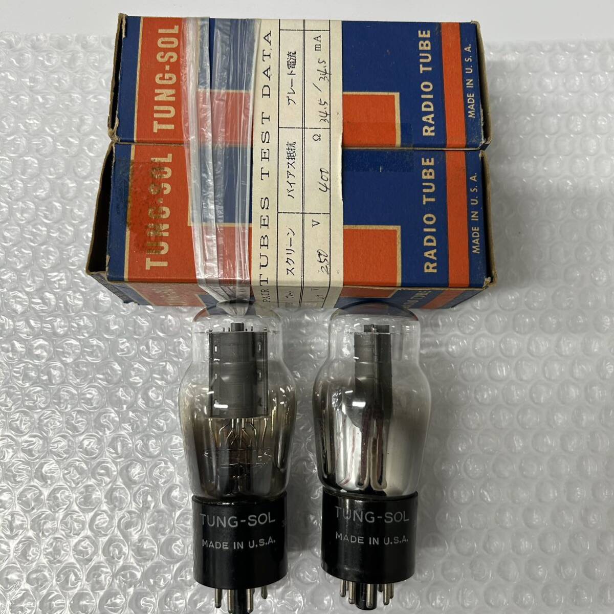 TUNG-SOL 6F6G 真空管 TUNGSOL 2本セット 元箱付き タングソル(真空管)｜売買されたオークション情報、yahooの商品 ...