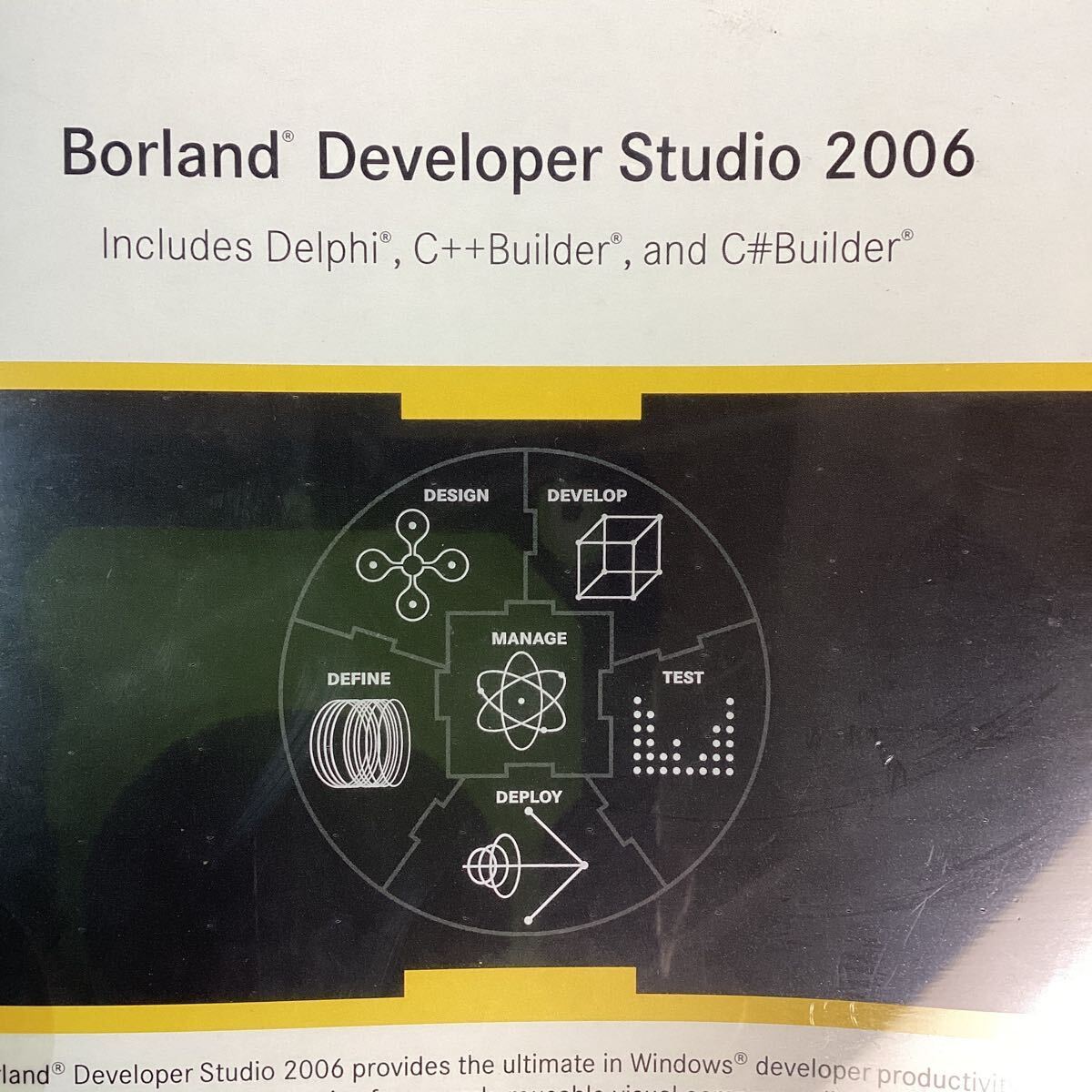 y351 Borland Developer Studio 2006 PCソフト Includes Delphi C++Builder C#Builder ボーランド Windows 長期保管 ...