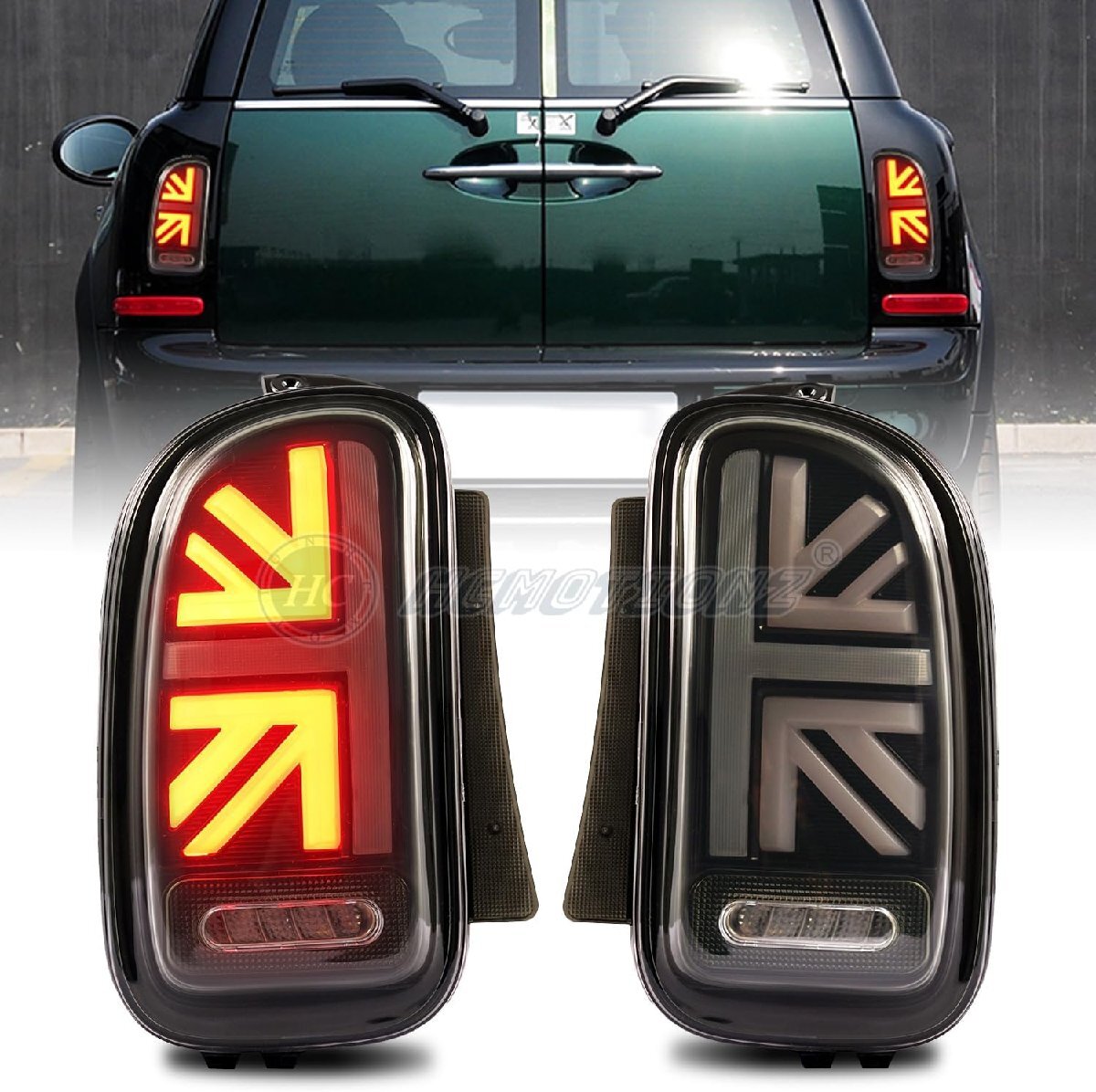 ミニクーパー mini 第2世代 R55クラブマン テールランプ 2007年10月-2016年 全LED テールライト オープニングモーション BMW Mini R55(テールライト)｜売買さ ...