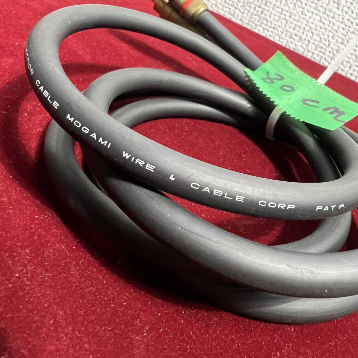 3棚008 MOGAMI WIRE＆CABLE CORP モガミ NEGLEX 250S INTERCONNECTION CABLE PAT ...