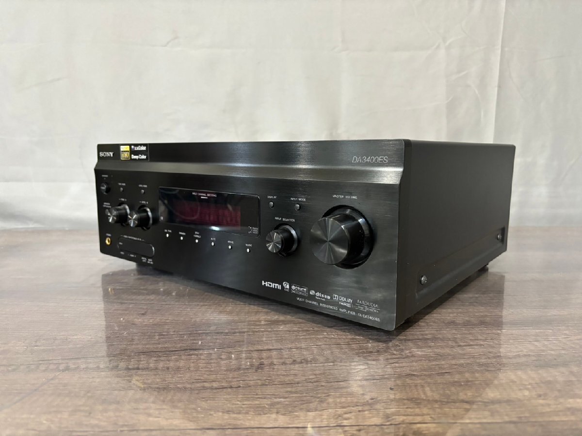 637 現状品 オーディオ機器 AVアンプ SONY TA-DA3400ES ソニー 本体のみ(その他)｜売買されたオークション情報 ...