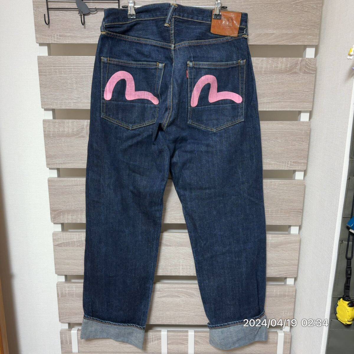 1000円〜 EVISU エヴィス エビス ペイント カモメ デニム ジーンズ デニムパンツ(W33)｜売買されたオークション情報、yahooの商品情報をアーカイブ公開 - オークファン ...