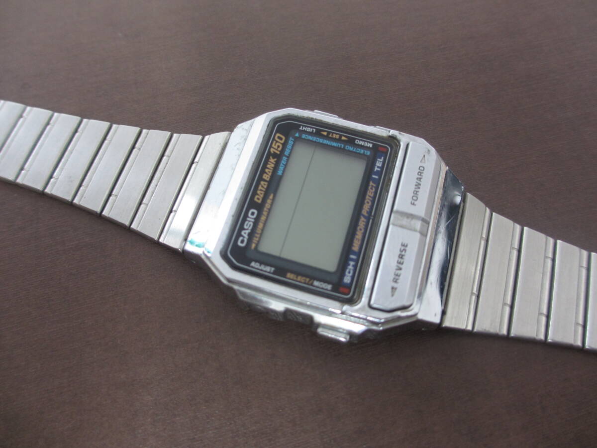 CASIO/カシオ/DB-1500/DATA BANK 150/データバンク/腕時計 電池未交換 動作未確認(データバンク)｜売買された ...