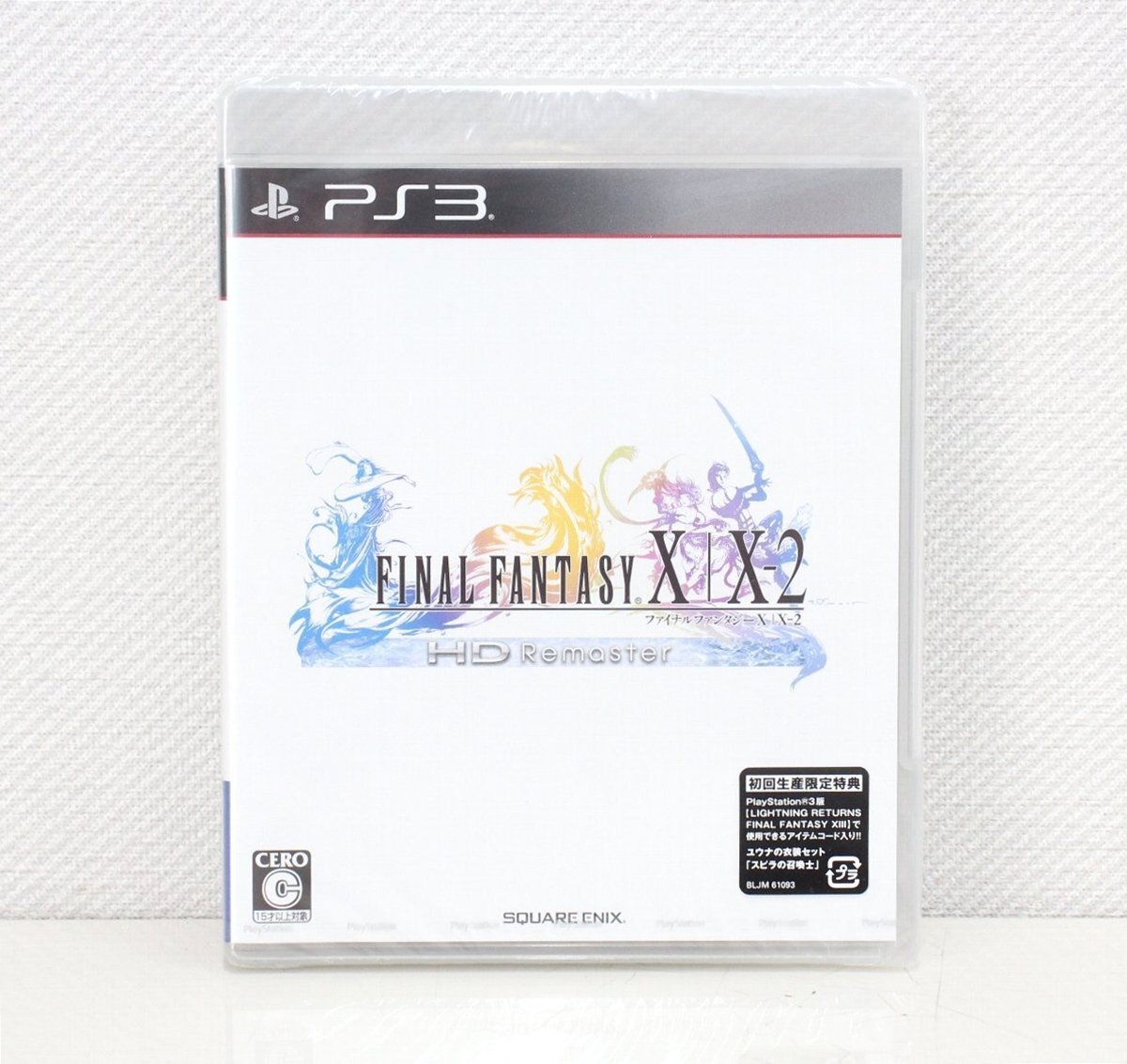 kb72 ファイナルファンタジーX/X-2 HDリマスター PS3用ソフト 初回版 FINAL FANTASY X/X-2 FFX FFX-2 ...