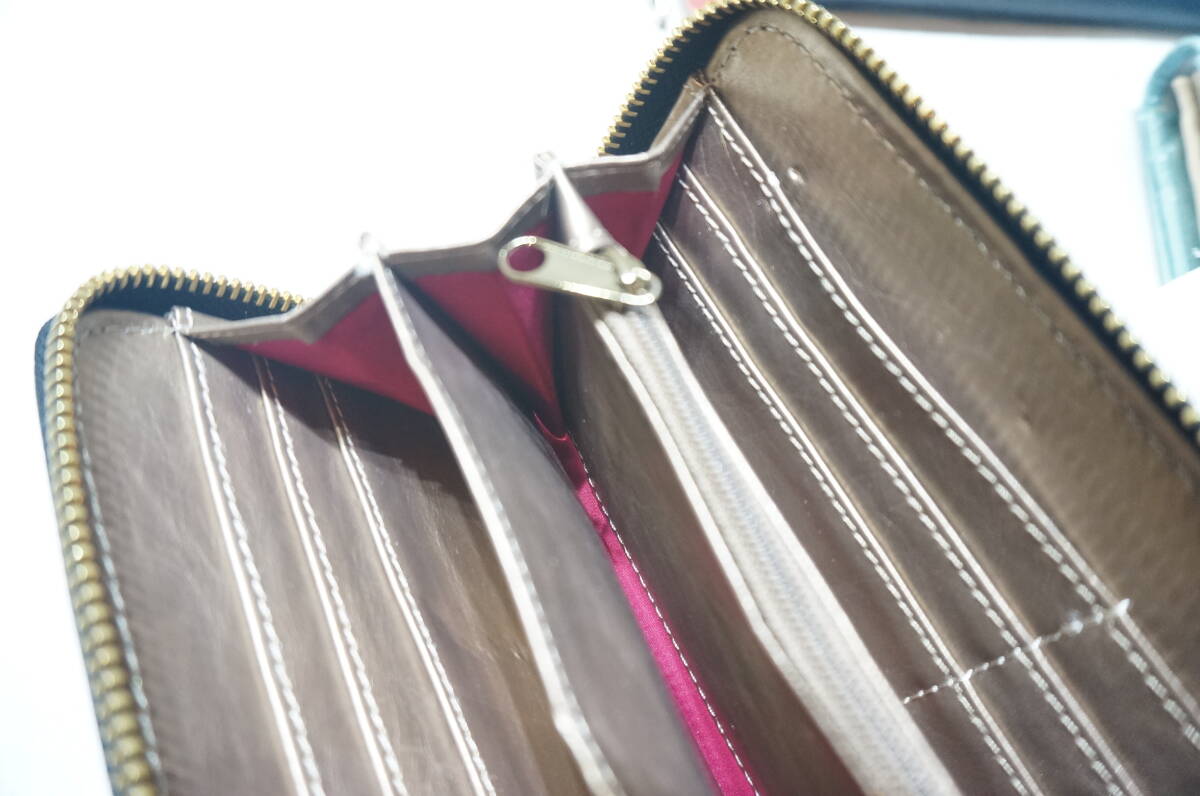 K22A まとめ売り 8点 財布 小銭入れ Chloe/Andre Valentino/ANNE KLEIN/marie claire/umbro/Jackie/Kitamura タグ付き ...