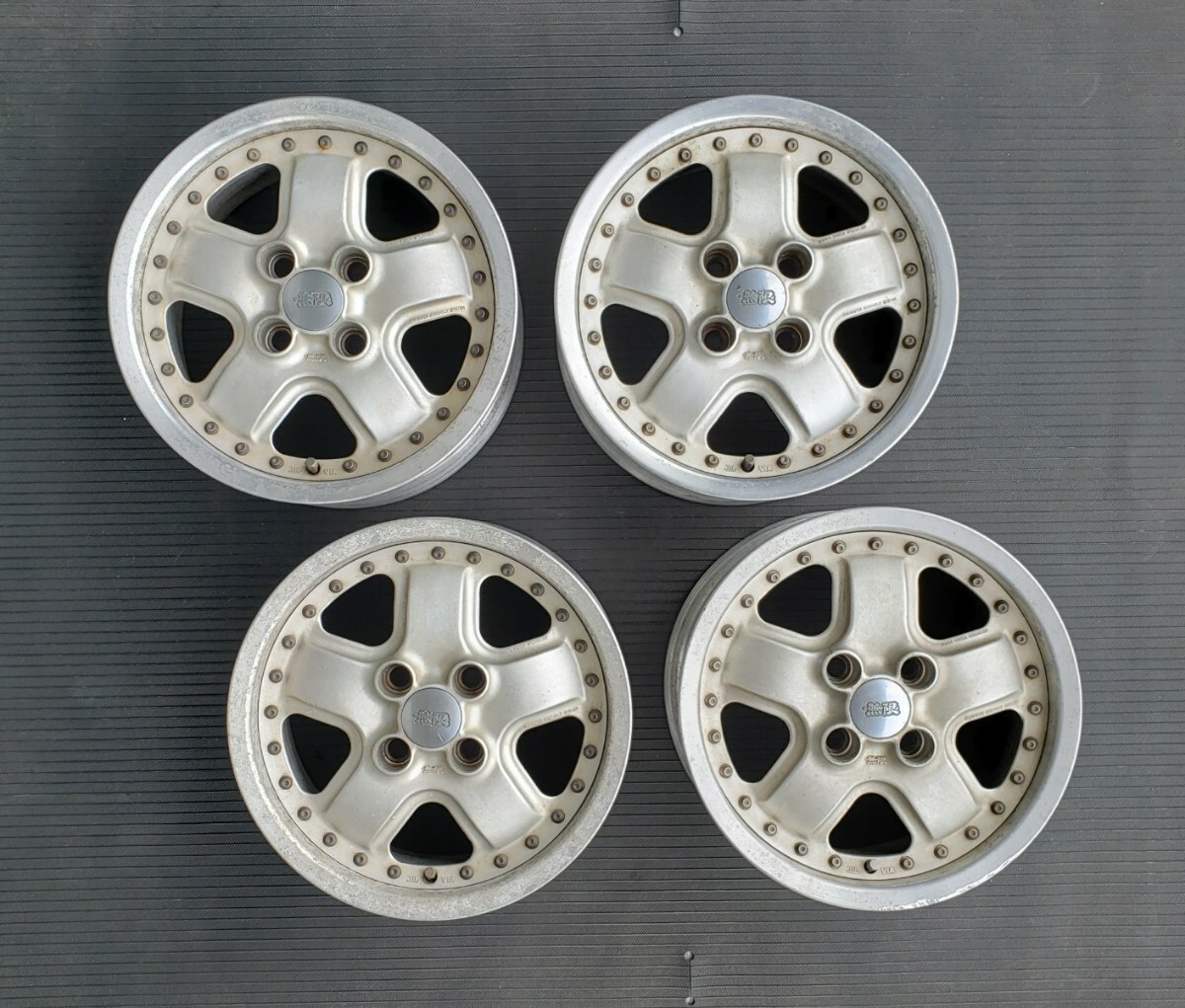 MR-5 無限mugen アルミホイール フルセット 14x6J +38 4本 AS AT AV DA1 GA2 CA2(純正品)｜売買されたオークション情報、yahooの商品情報をアーカイブ ...