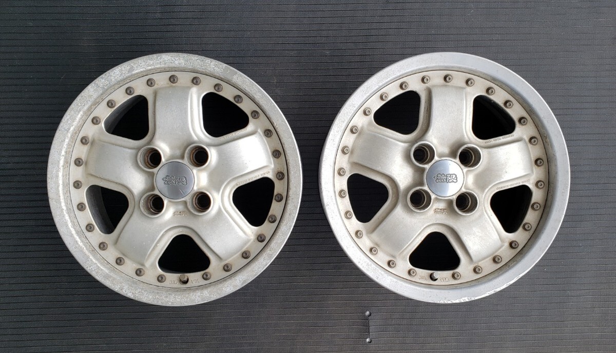 MR-5 無限mugen アルミホイール フルセット 14x6J +38 4本 AS AT AV DA1 GA2 CA2(純正品)｜売買されたオークション情報、yahooの商品情報をアーカイブ ...