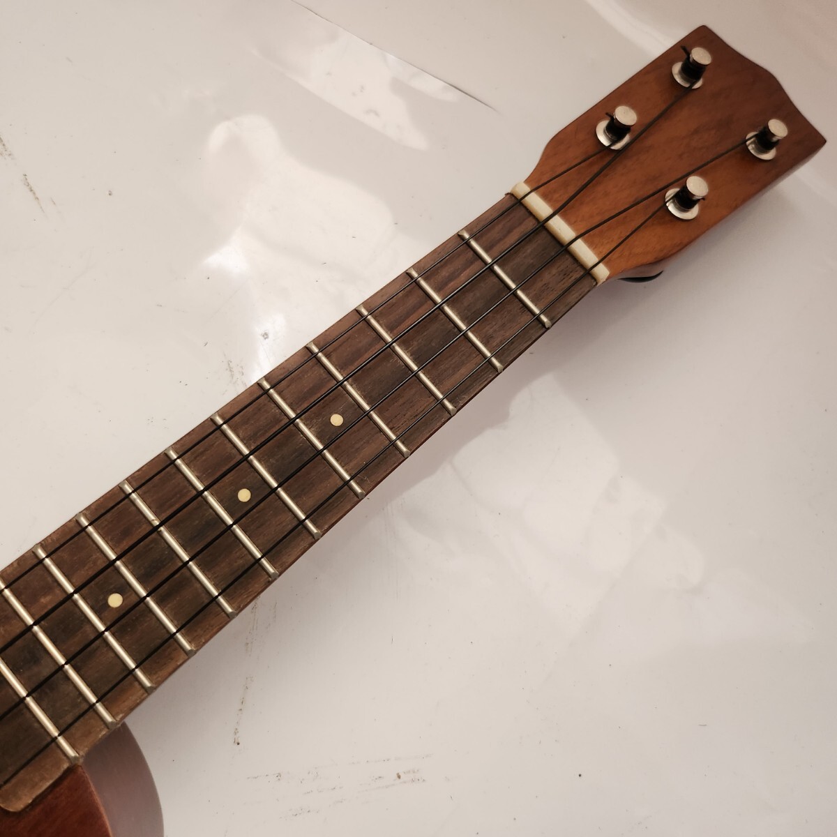 超 バッキー 白片記念 ウクレレ KING OF HAWAIIAN BUCKIE SHIRAKATA MEMORIAL UKLELE HAND ...