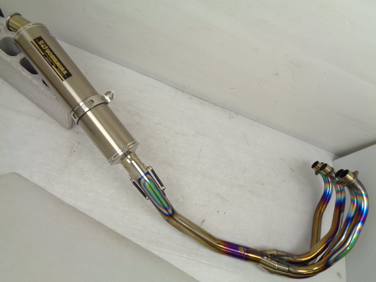 CB1300SF SC54 CB1300SB ボルドール 03-07 ヨシムラ チタン サイクロン フルエキゾースト マフラー ヒートスペック E543(マフラー本体（社外）)｜売買された ...