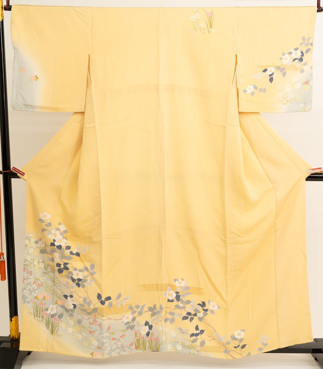 p3264 訪問着(仕立て上がり)｜売買されたオークション情報、yahooの商品情報をアーカイブ公開 - オークファン（aucfan.com）