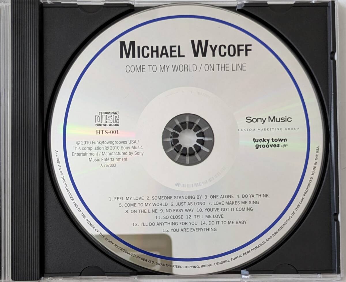 CD Michael WYCOFF - Come to My World / On the Line マイケル ワイコフ HTS-001 ...