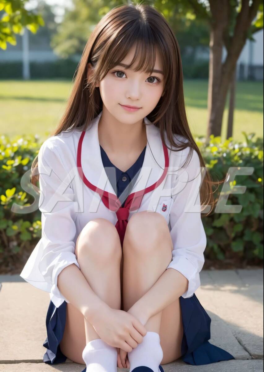 k589 一点物 AI美女 美少女 JK コスプレ 制服 セーラー服 パンチラ セクシー 美乳 太もも アイドル アダルト 妹 女子高生 ロリ顔 妹(ポスター)｜売買されたオークション情報 ...